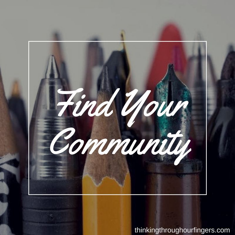 Find Your Community | Thinking Through Our Fingers